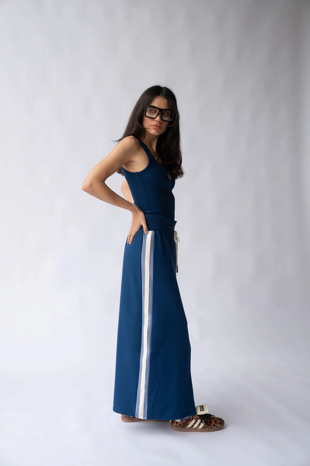 Alyx Maxi Skirt Midnight Blue – ROAR CLOTHING PTY LIMITED