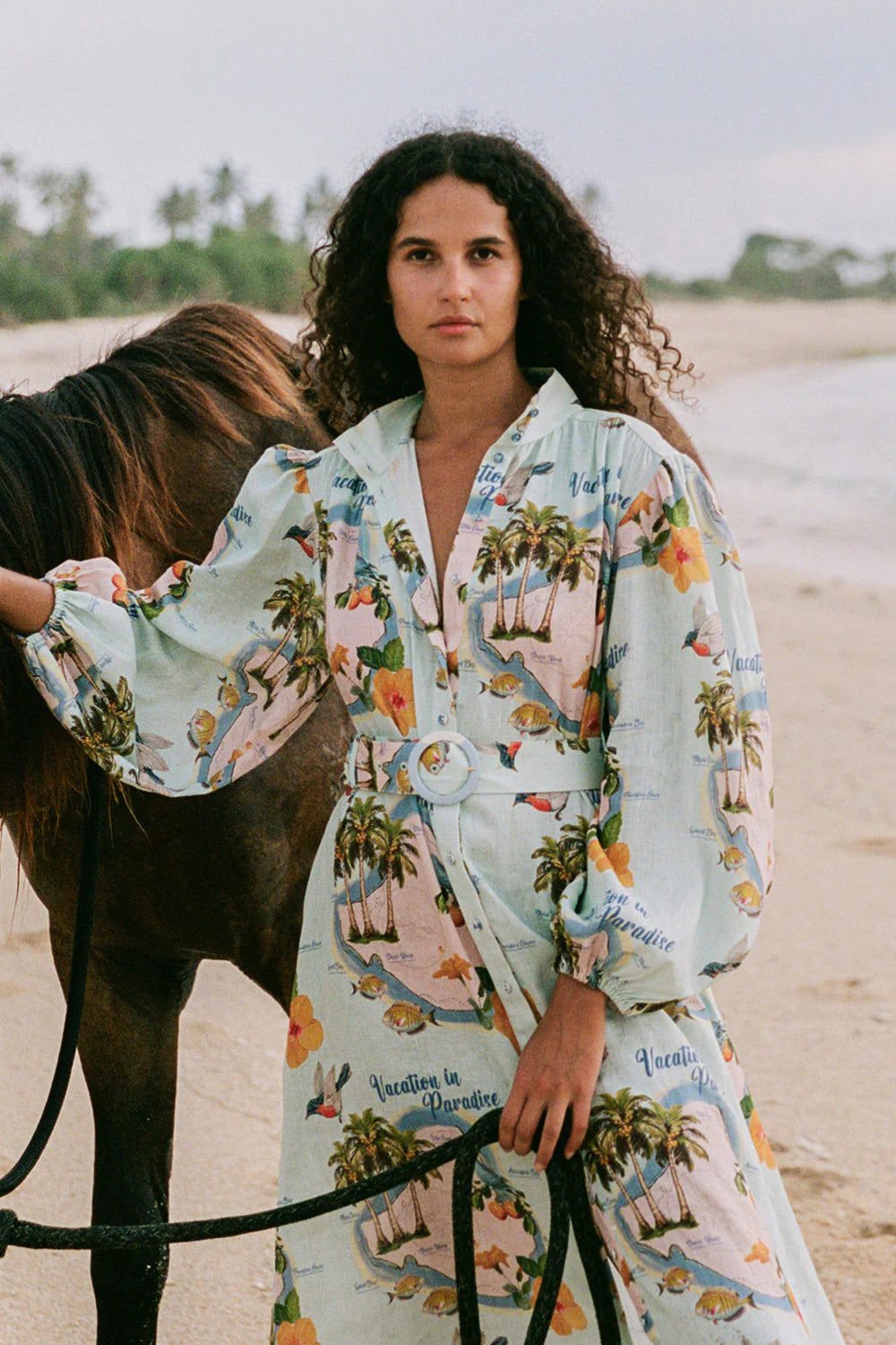 Noddy Dress Palm Paradise – ROAR CLOTHING PTY LIMITED