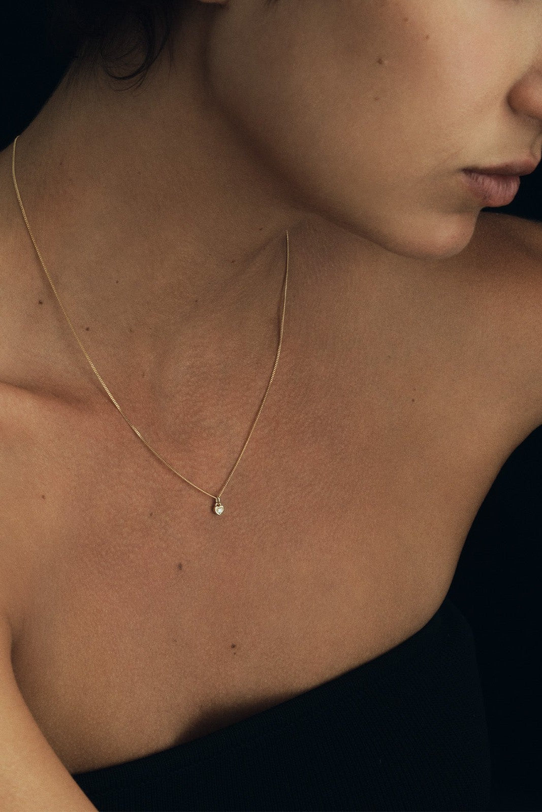 Eos Necklace Diamond Solid Gold – ROAR CLOTHING PTY LIMITED